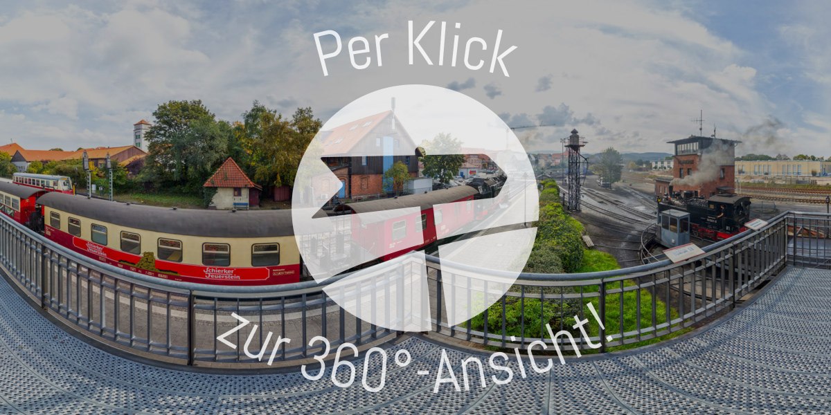 Harzer Schmalspurbahn: HBF mit Aussichtsplattform - Erlebnisland.de